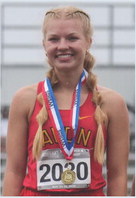 COURTNEY SEES THREE-PEATS STATE LONG JUMP TITLE | Wagner Post