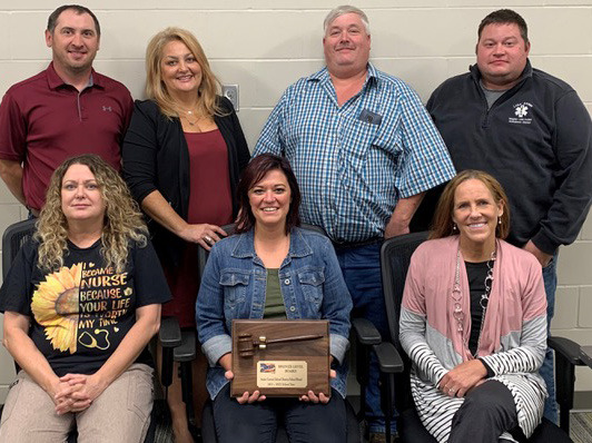 STATE AWARD EARNED BY ANDES CENTRAL SCHOOL BOARD FOR EFFORTS TO ENHANCE ...