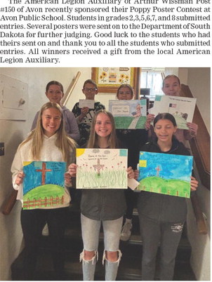 POPPY POSTER CONTEST WINNERS ANNOUNCED | Wagner Post