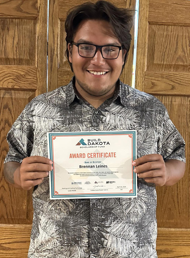 LEINES AWARDED BUILD DAKOTA SCHOLARSHIP | Wagner Post