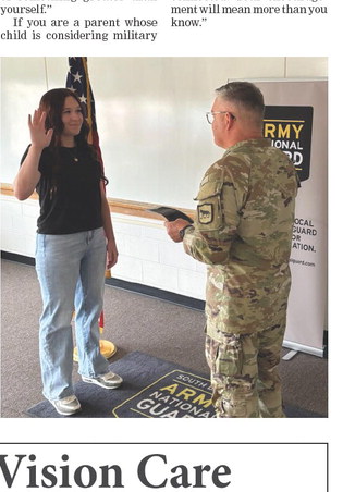 A FAMILY LEGACY OF SERVICE: COLONEL MARTIN YOST SWEARS IN LYDIA YOST TO ...